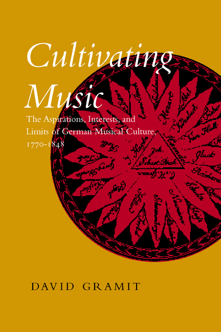Cultivating Music by David Gramit - Hardcover - University of ...