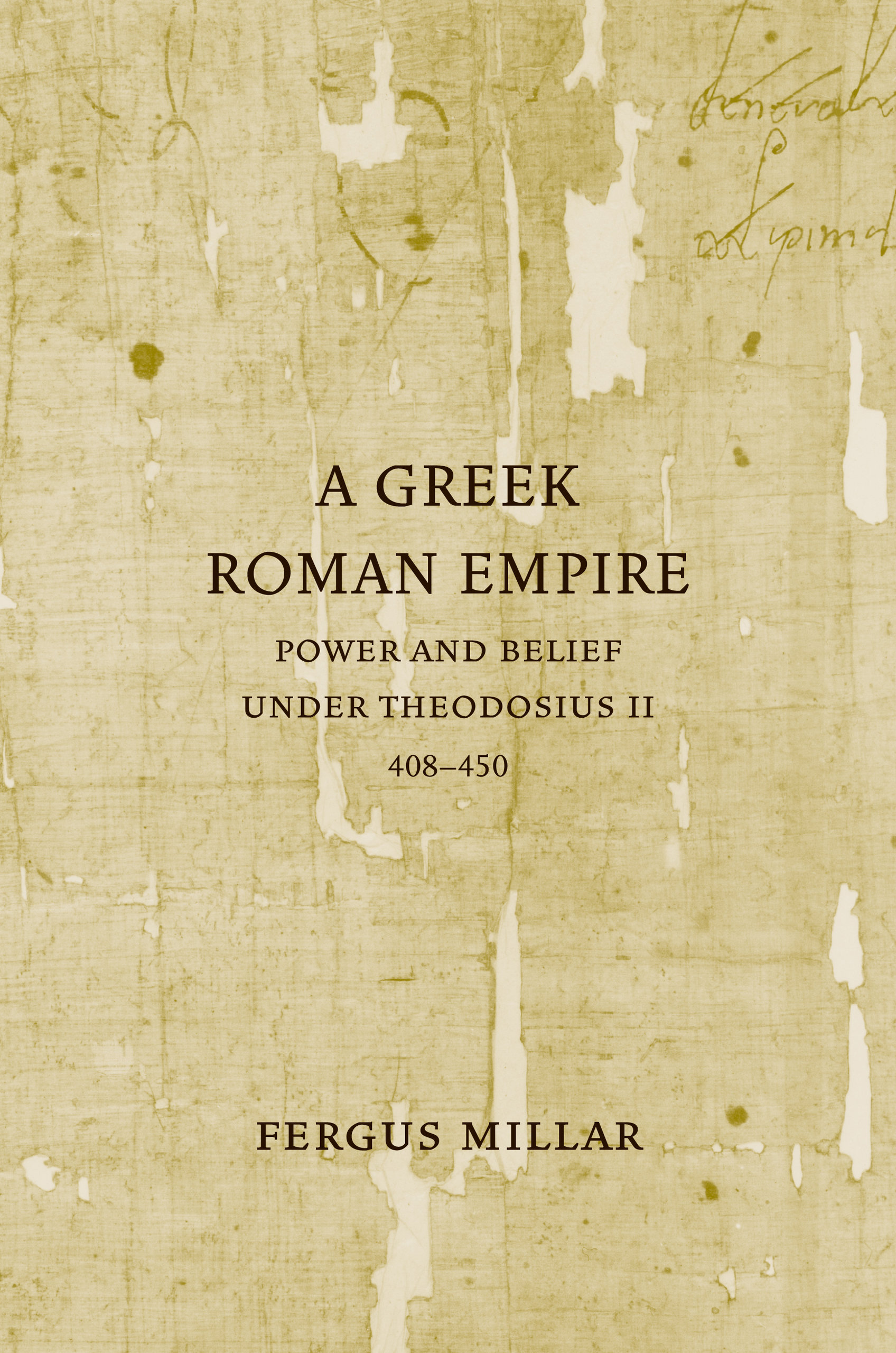 A Greek Roman Empire by Fergus Millar - Paper - University of ...